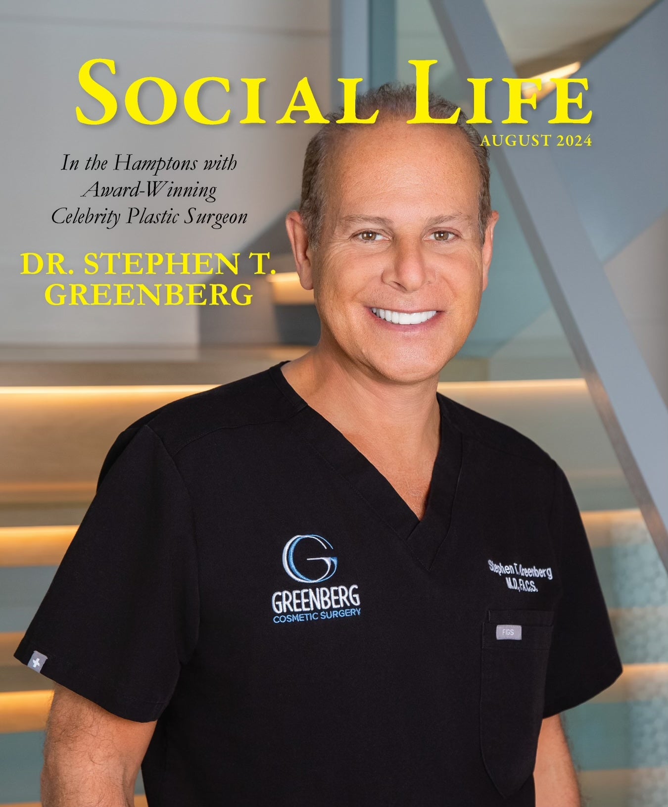 Stella Flame Gallery Reception Featured In Social Life Magazine August