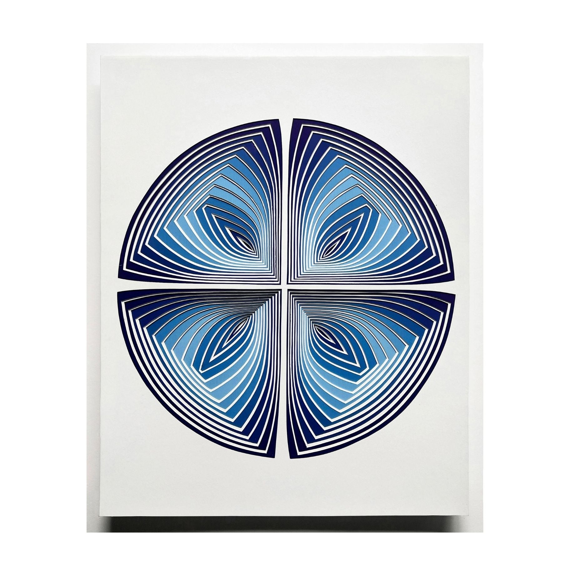 Elizabeth Gregory-Gruen "Blue Gradation - In" – Stella Flame Gallery
