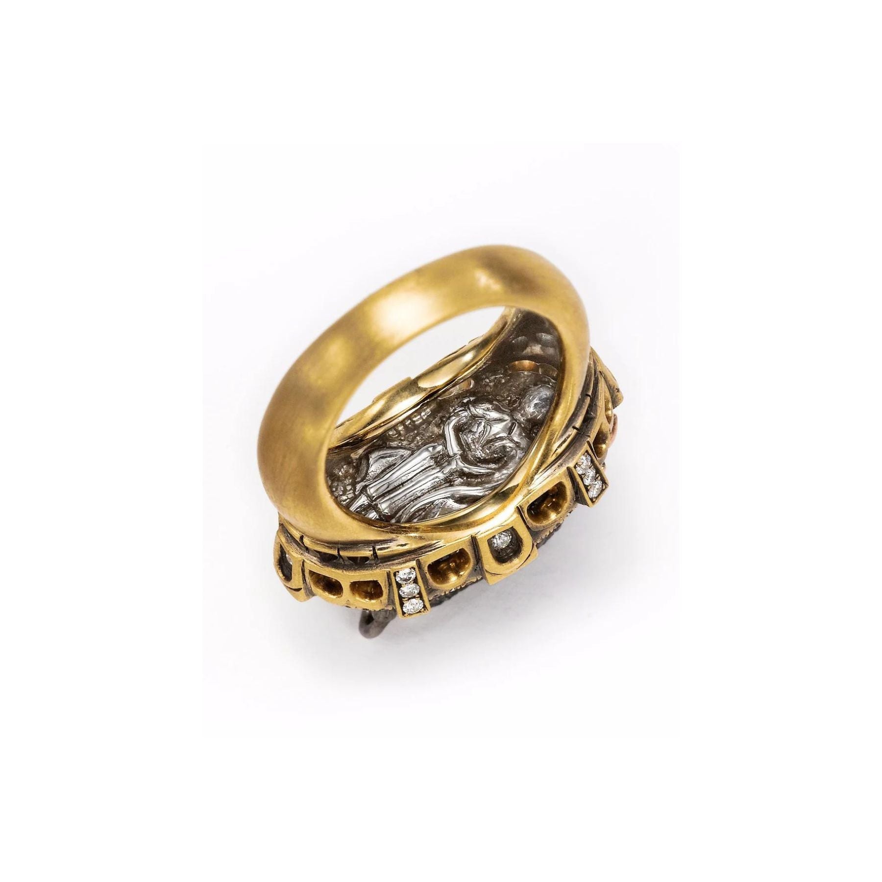 Wendy Brandes Bull and Bullfighter Ring – Stella Flame Gallery