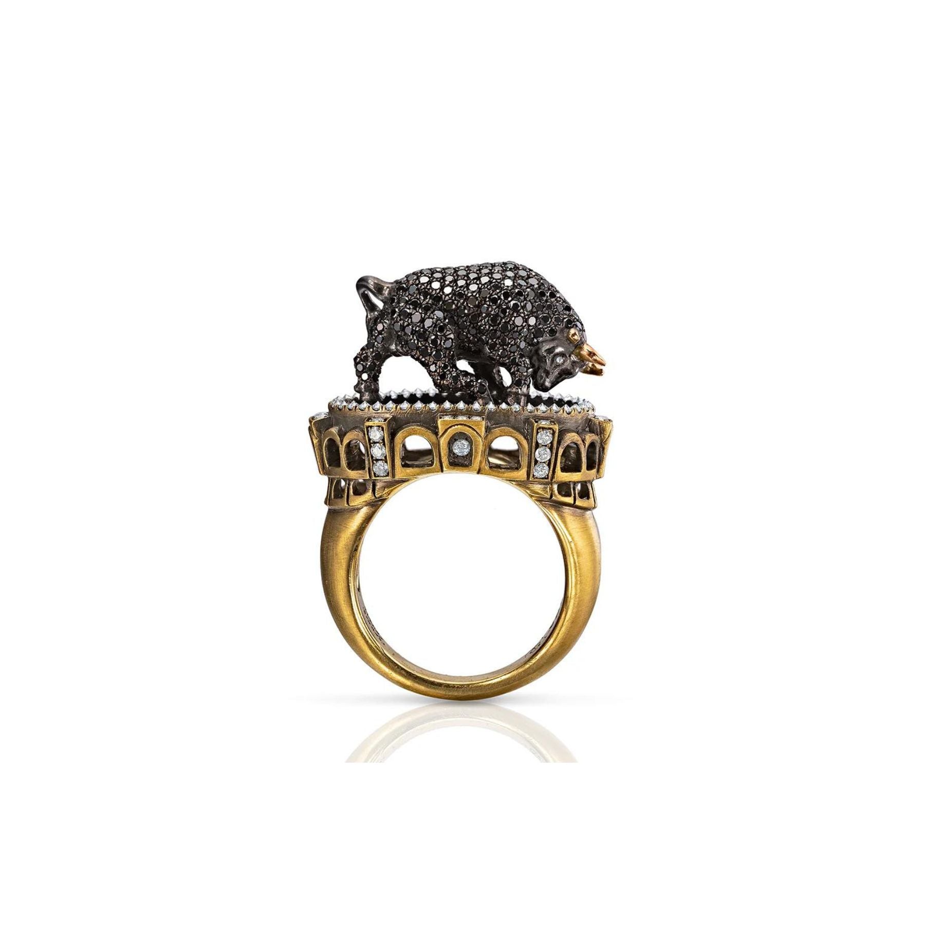 Wendy Brandes Bull and Bullfighter Ring – Stella Flame Gallery