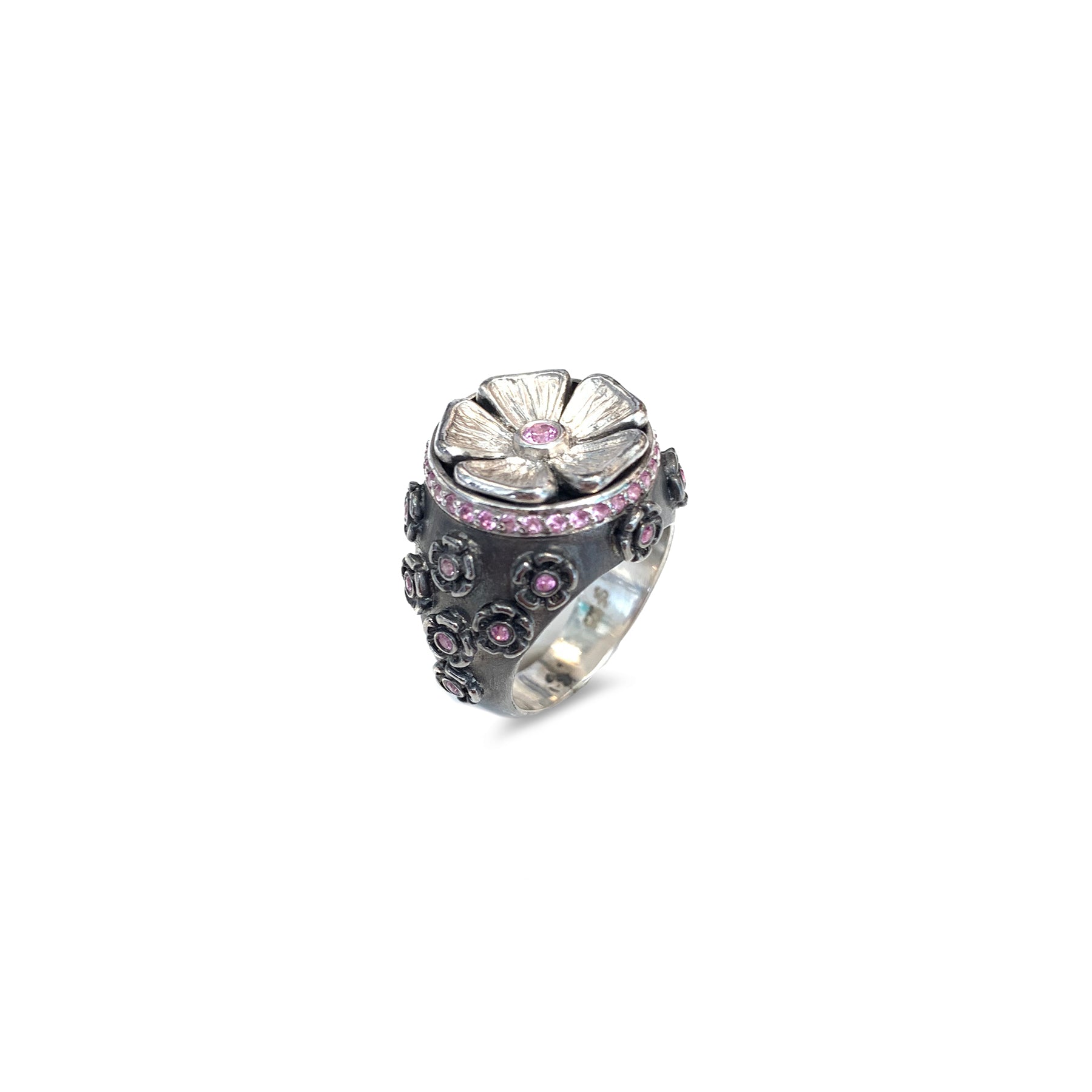ALL OVER MINI PRIMROSE RING – Stella Flame Gallery